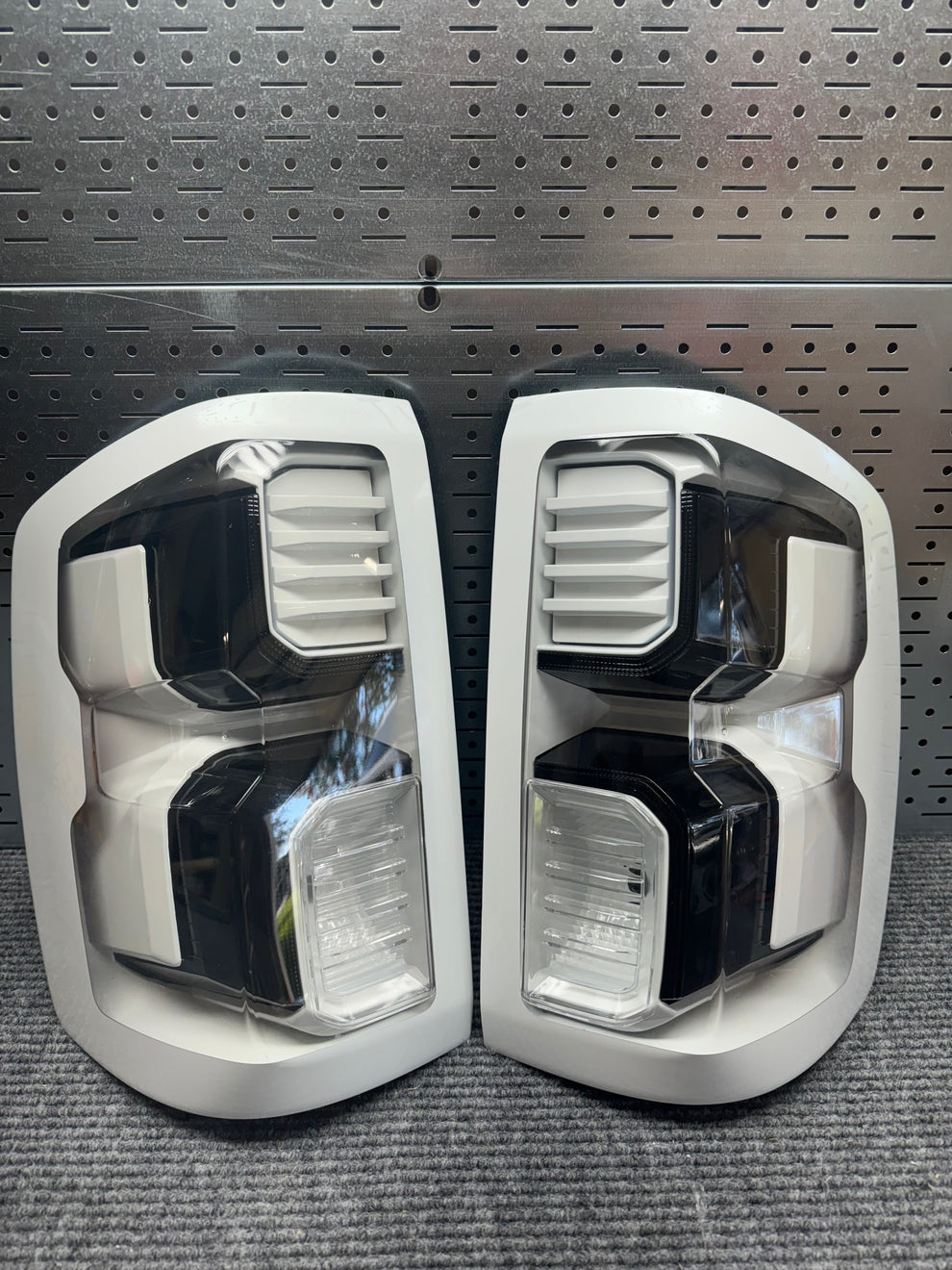 2014-2018 Silverado Color Matched LTZ Style Tail Lights – Premium Retros